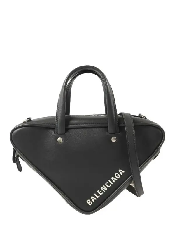 Balenciaga Triangle Duffle Shoulder Bag - Black