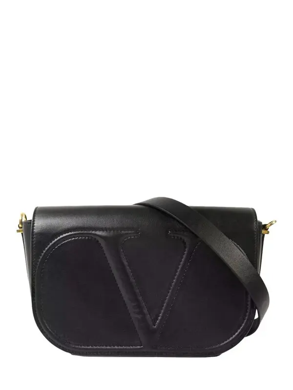 Valentino Garavani Vlogo Shoulder Bag - Black