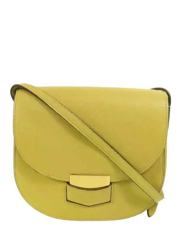Celine Trotteur Shoulder Bag - Yellow