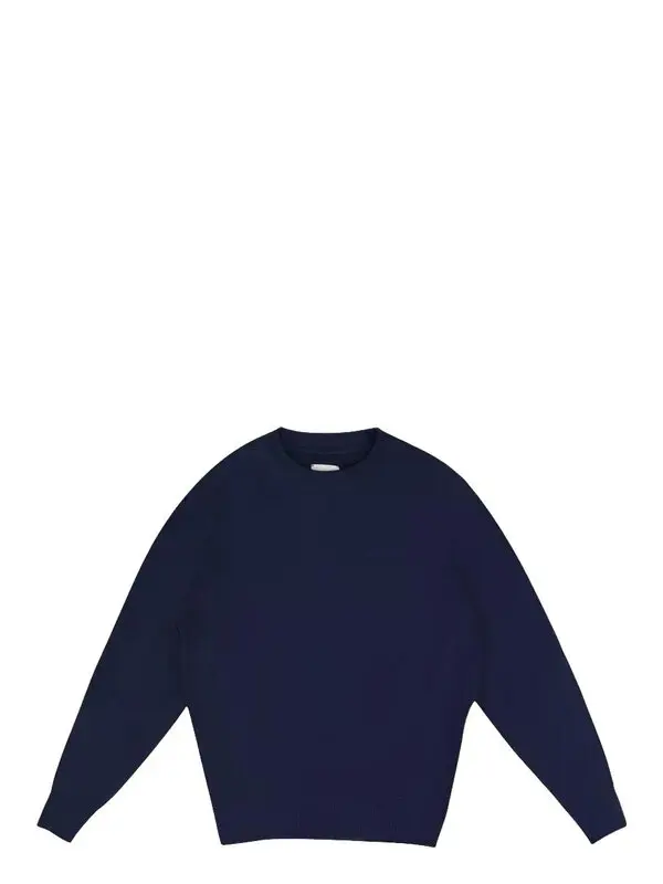 Aimé Leon Dore Embroidered Crew Neck Sweater - Blue