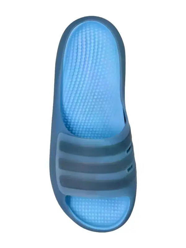 Adidas Adislide Three-stripe Slides - Blue