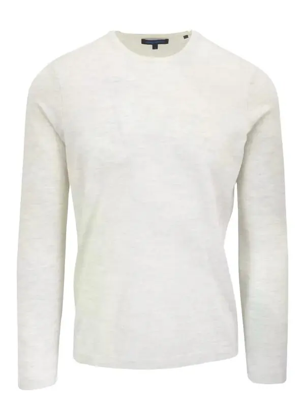 PATRICK ASSARAF Crew-neck Long-sleeve T-shirt - Grey