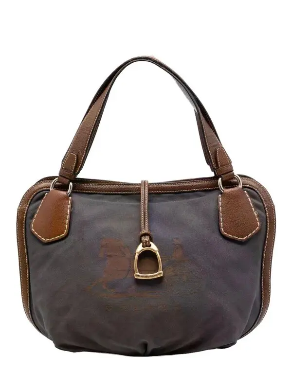 Celine Canvas Carriage Tote Bag - Grey