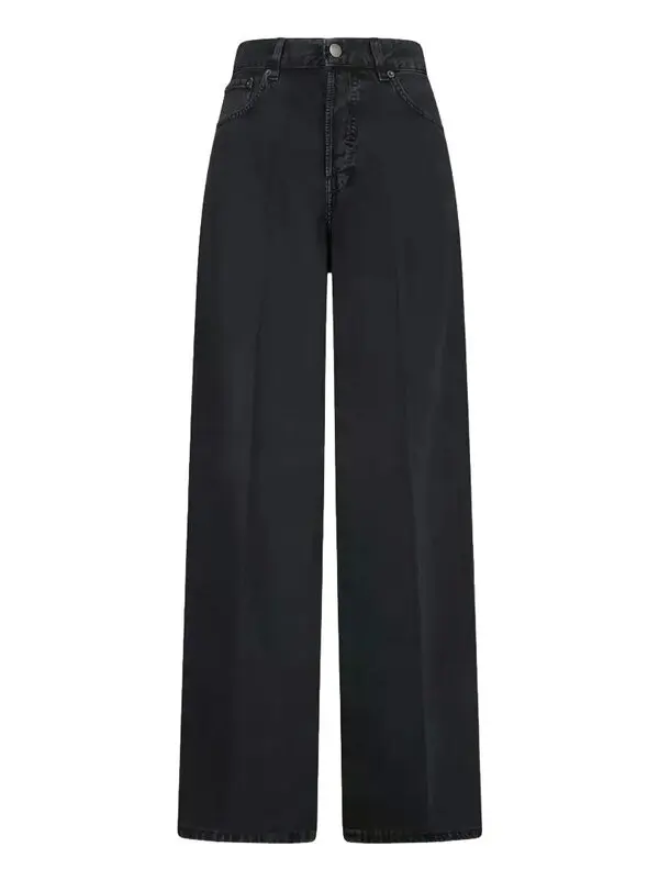 HAIKURE Bethany Pressed-crease Jeans - Black