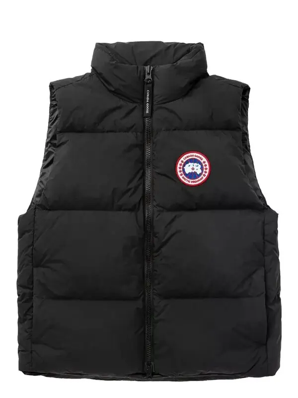 Canada Goose Quilted Logo Patch Gilet - Black