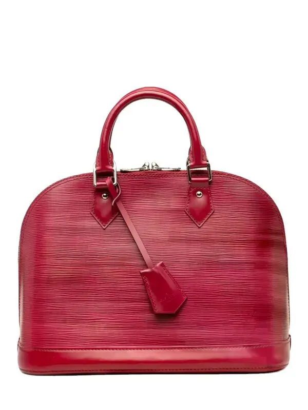 LOUIS VUITTON Epi Alma Pm Handbag - Pink