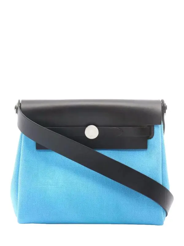 Hermès Herbag Zip 20 Crossbody Bag - Blue