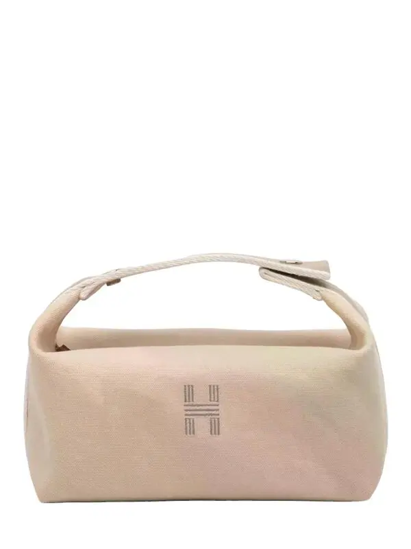 Hermès Toile Bride A Brac Case Vanity Bag - Neutrals