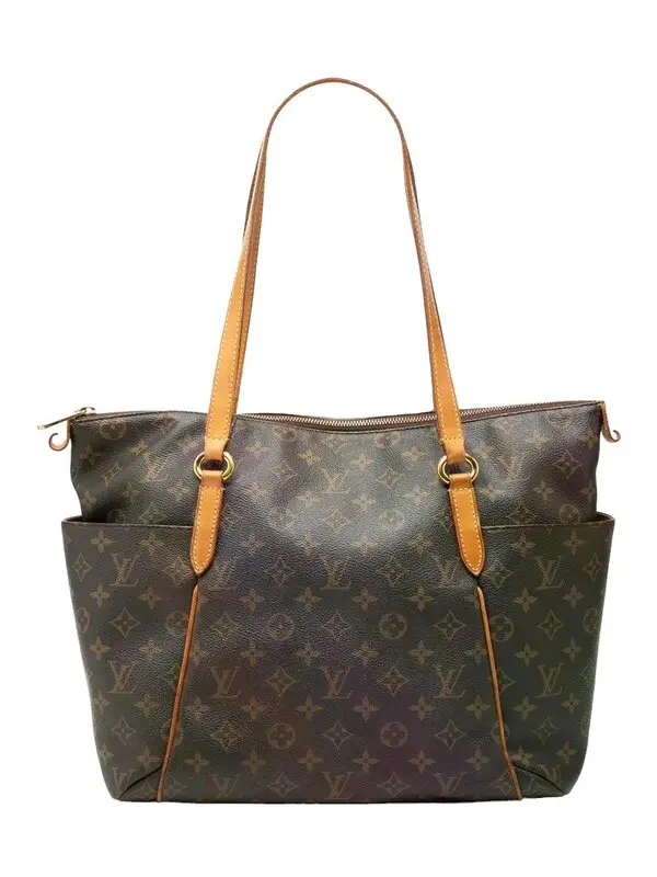 LOUIS VUITTON Monogram Totally Mm Tote Bag - Brown
