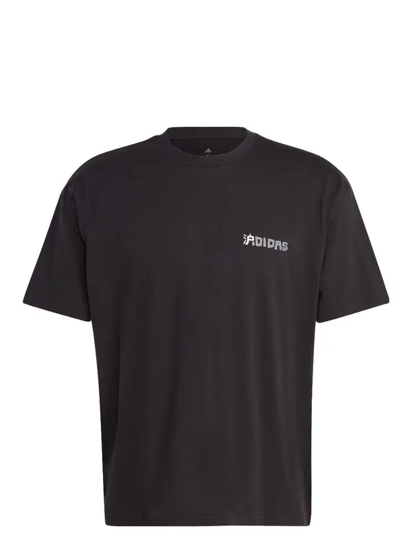 Adidas Graphic T-shirts - Black
