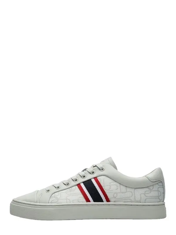 FILA 1911 Stripe Low Top Sneakers - Silver