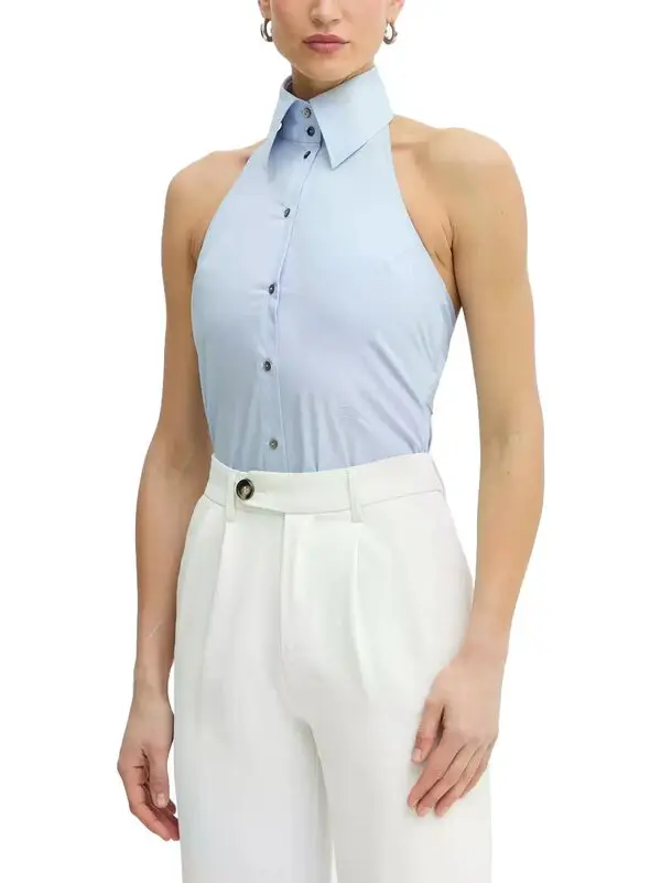 Karl Lagerfeld Sleeveless Shirt - Blue
