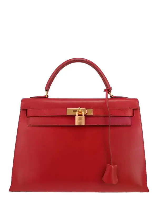 Hermès 1995 Kelly 32 Handbag - Red