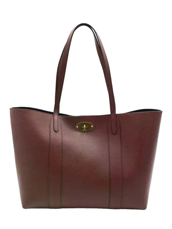 Mulberry Small Bayswater Leather Tote Bag - Red