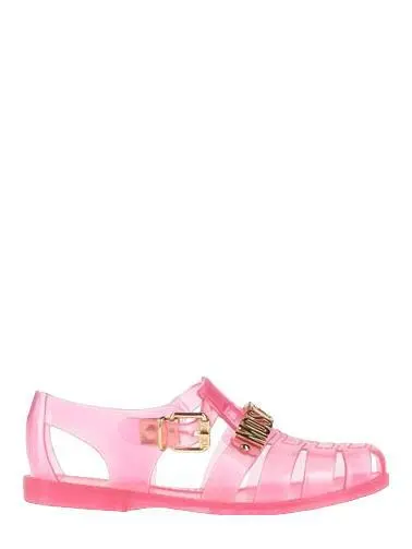 Moschino Pvc Fisherman Sandals - Pink