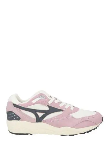 Mizuno Lilac Leather And Textile Low-top Sneakers - Purple