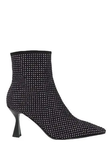 TOSCA BLU Dark Textile Fiber Ankle Boots - Green