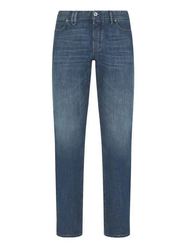 Brioni Denim Trousers - Sky-blue