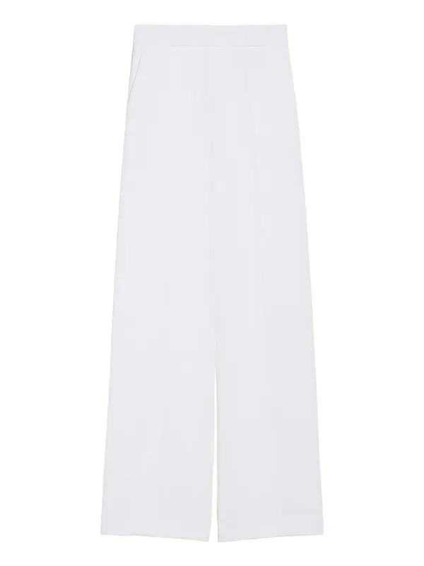 Max Mara Ercole Wide Leg Trousers - White