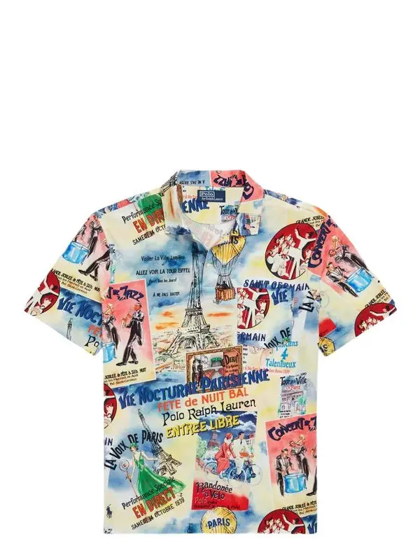Polo Ralph Lauren Graphic-print Polo Shirt - Neutrals