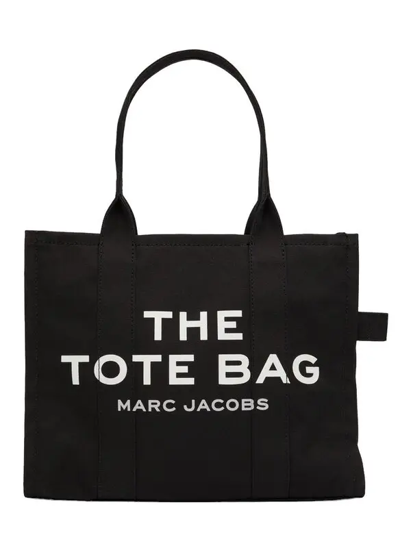 Marc Jacobs Logo Printed Handbag - Black