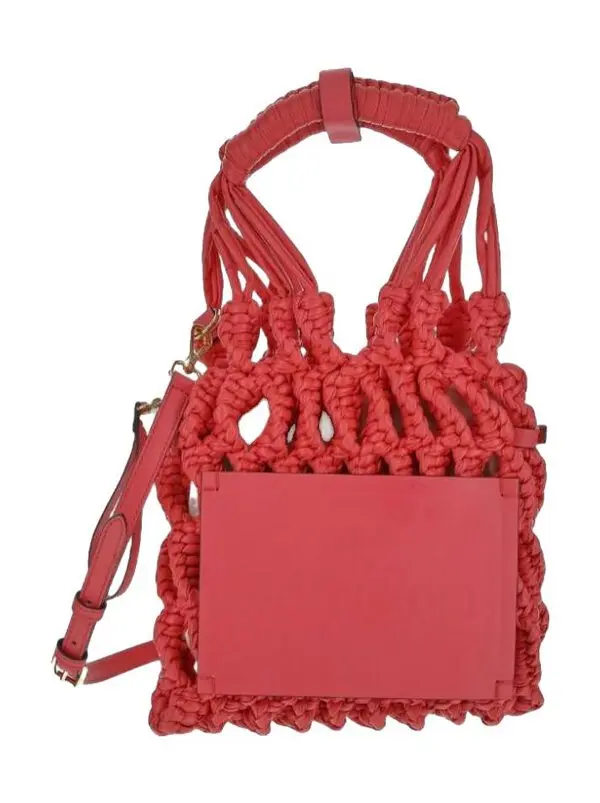 Etro Interwoven Small Tote Bag - Red