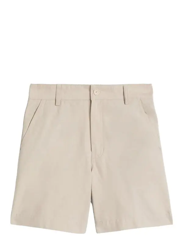 Aspesi Pleated Bermuda Shorts - Nude