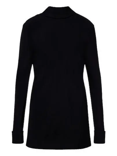 THE ROW Evo Draped Top - Black