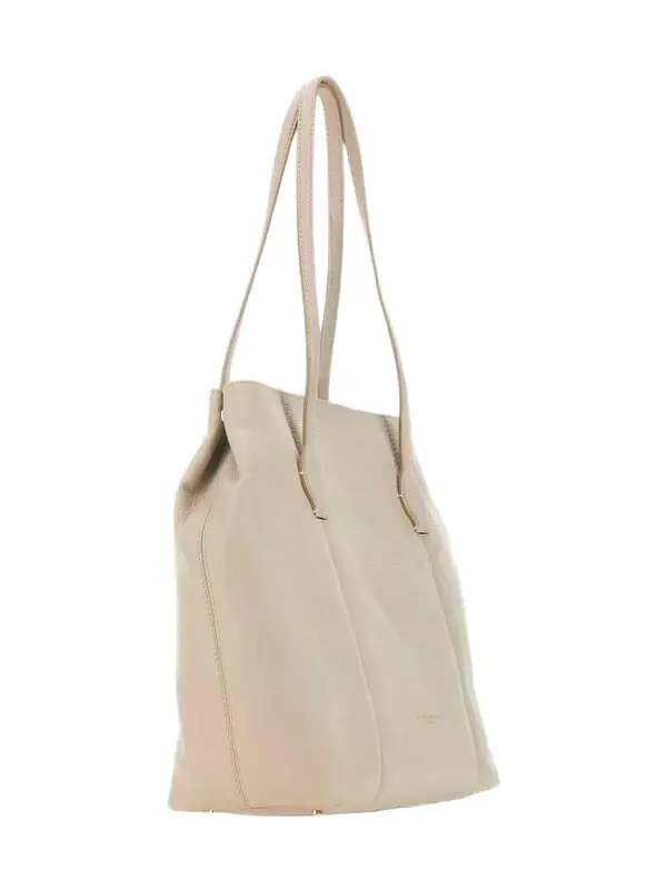 GIANNI CHIARINI Vicky Leather Tote Bag - Neutrals