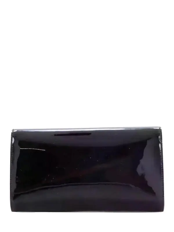 LOUIS VUITTON Patent Leather Clutch - Black