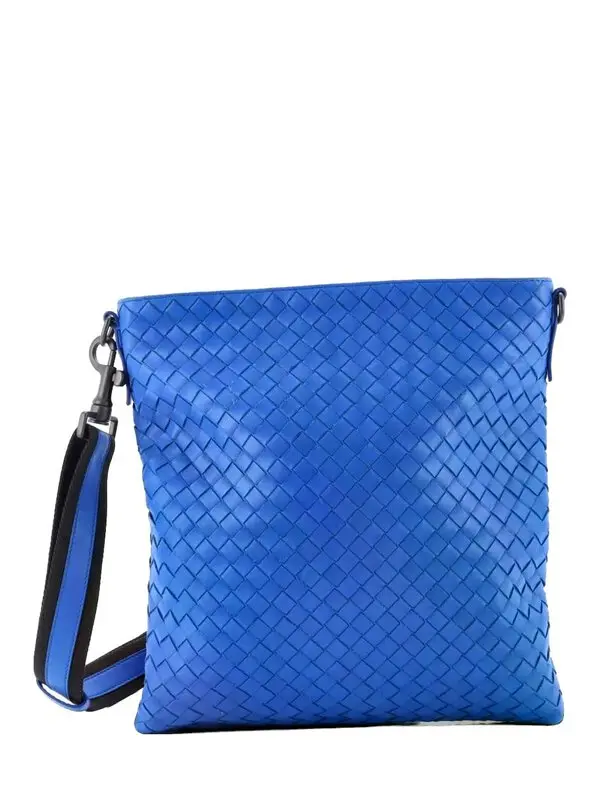 Bottega Veneta Medium Crossbody Bag - Blue