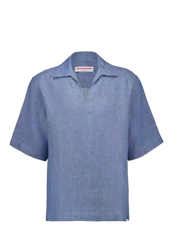 Orlebar Brown Vincent Shirt - Blue