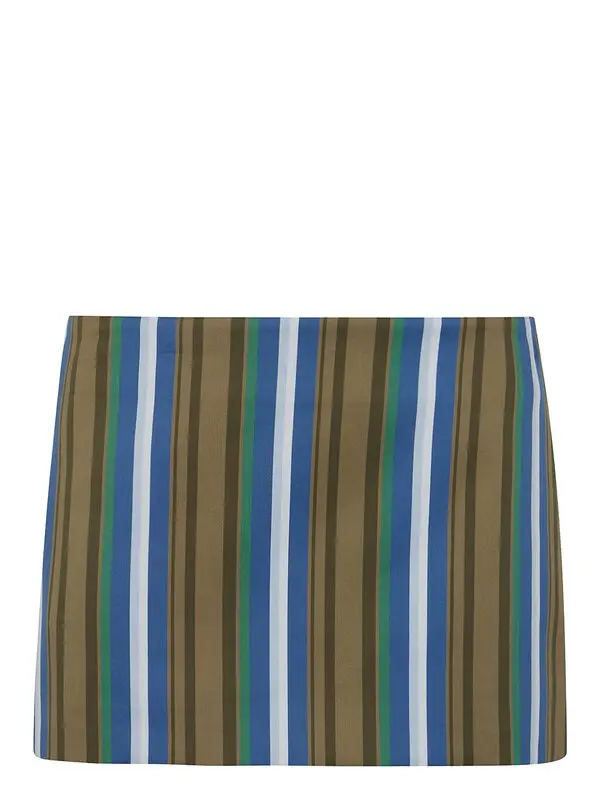 THE FRANKIE SHOP Hera Mini Skirt - Green