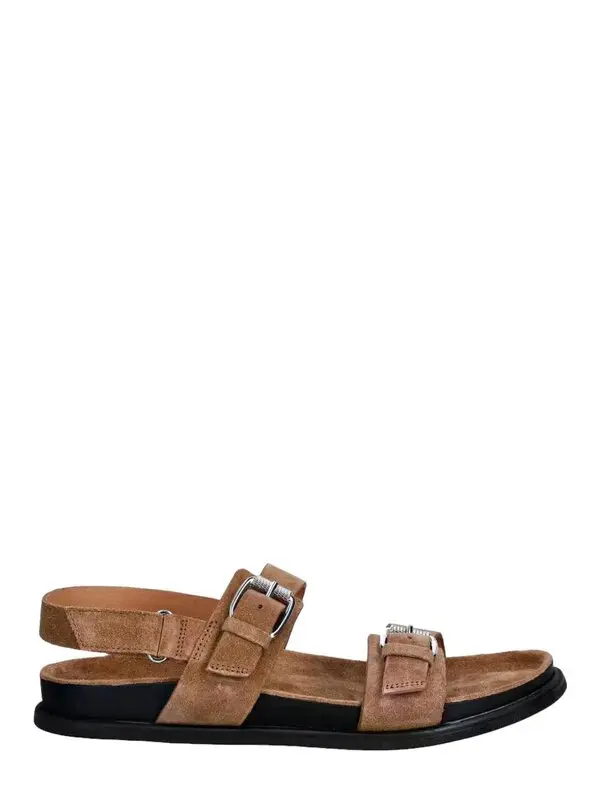 VAGABOND SHOEMAKERS Effie Buckle-fastening Slingback Sandals - Brown