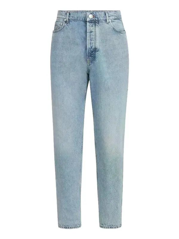 Brunello Cucinelli Iconic-fit Five-pocket Denim Trousers - Blue