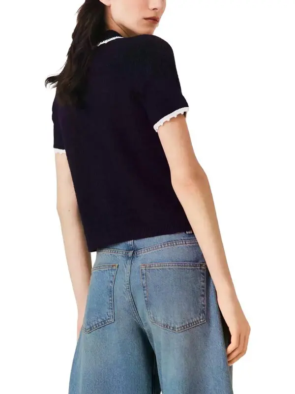 Maje Short-sleeve Shirt - Blue
