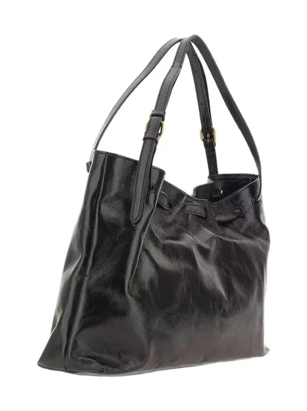 GIANNI CHIARINI Mimi Leather Tote Bag - Black