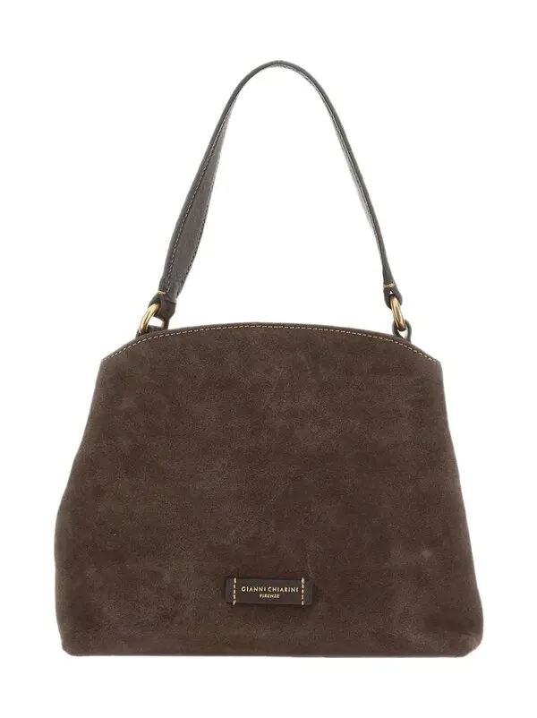 GIANNI CHIARINI Fiona Suede Tote Bag - Brown