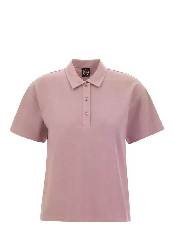 COLMAR Cotton Piqué Polo Shirt - Pink