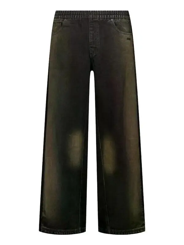 AVAVAV X Adidas Originals Faded Effect Jeans - Brown