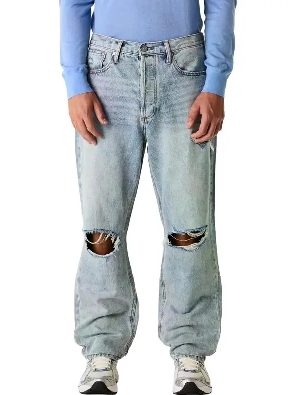 OTHER MATTERS DENIM Relaxed Distressed Jeans - Blue