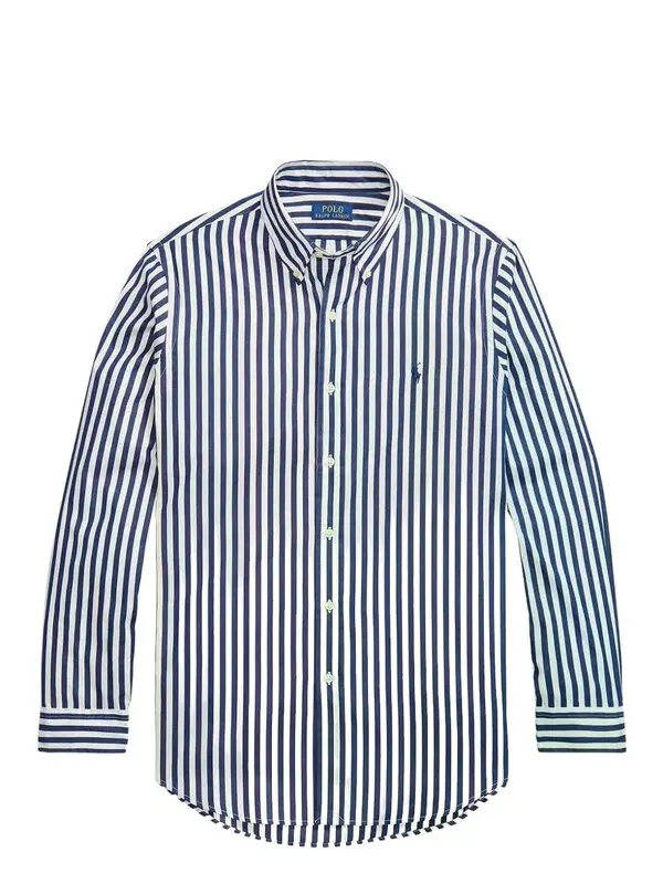 Polo Ralph Lauren Striped Button-down Shirt - Blue