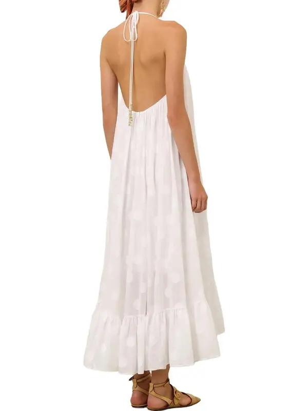 Zimmermann Solstice Midi Dress - Ivory