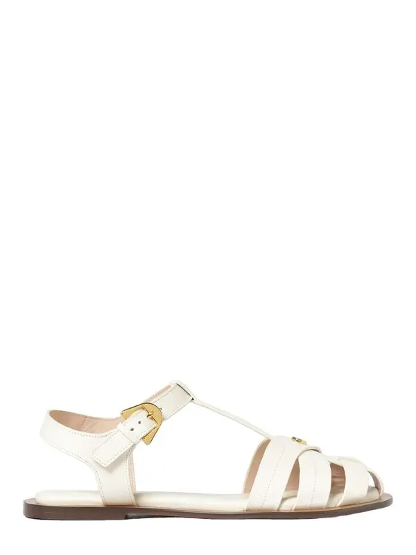 COCCINELLE Heeled Sandal - Pearl