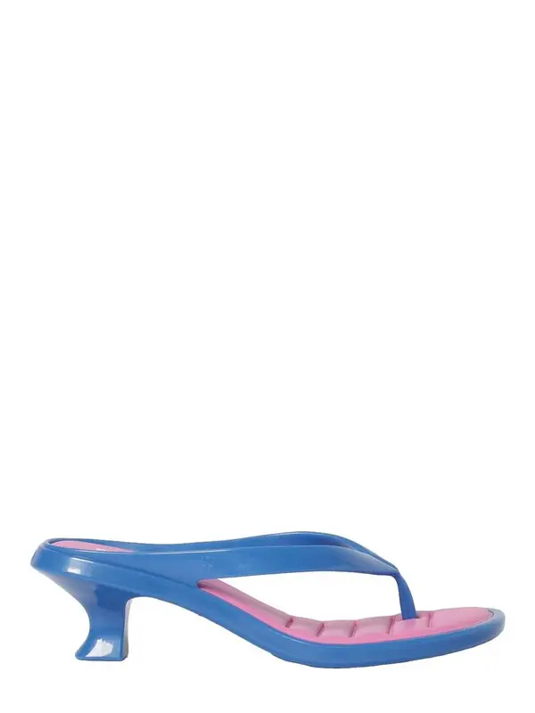 Melissa Pvc Thong Heeled Sandals - Sapphire