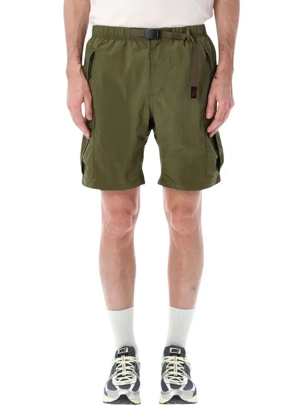 Gramicci Nylon Cargo Shorts - Green