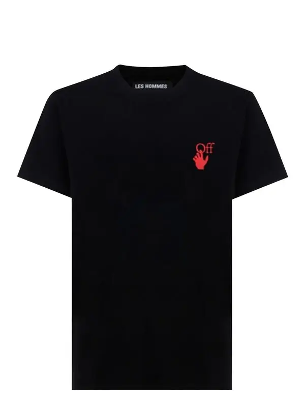 Off-White Starred Arrow Slim Tee - Black
