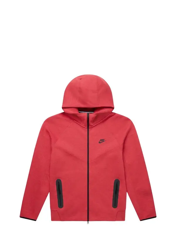 Nike Tech Fleece Hoodie - Red
