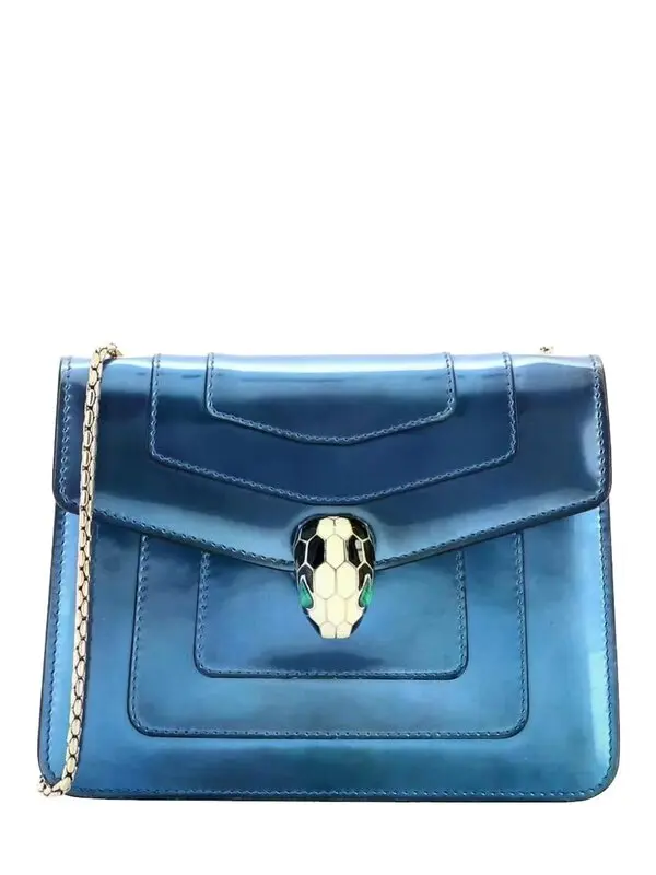 BVLGARI Serpenti Forever Shoulder Bag - Blue
