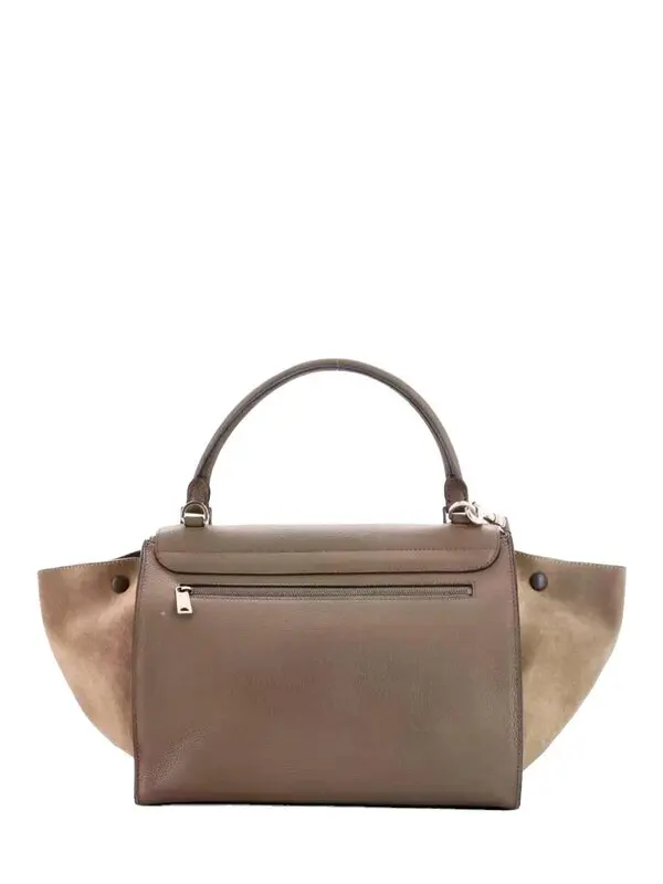 Celine Trapeze Satchel - Grey